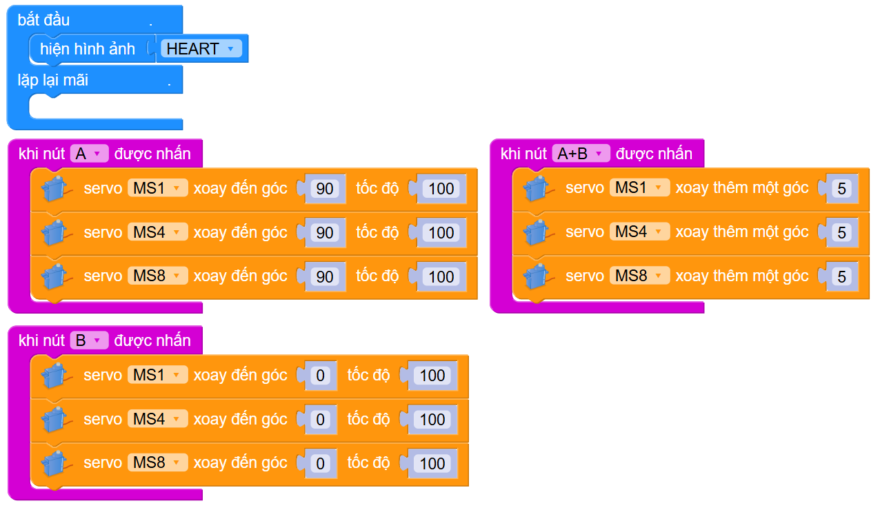 5. Module servo 8 kênh I2C — OhStem Education Wiki 2.0 documentation